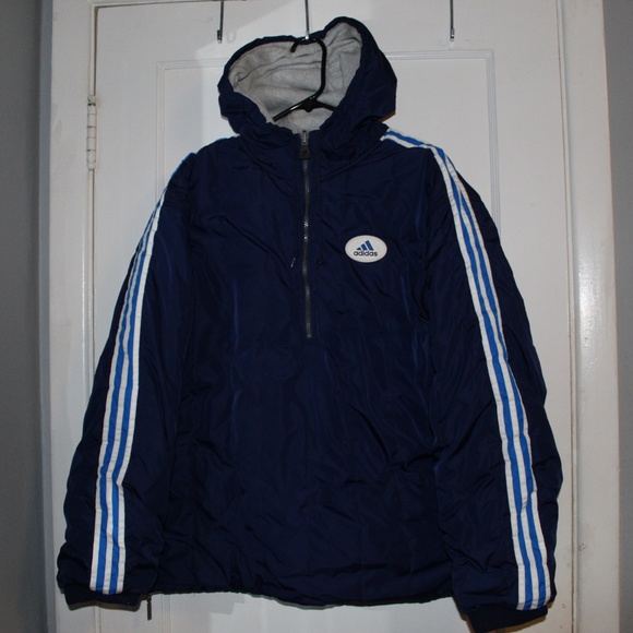 adidas | Jackets & Coats | Adidas Vintage 99s Reversible Winter Jacket ...